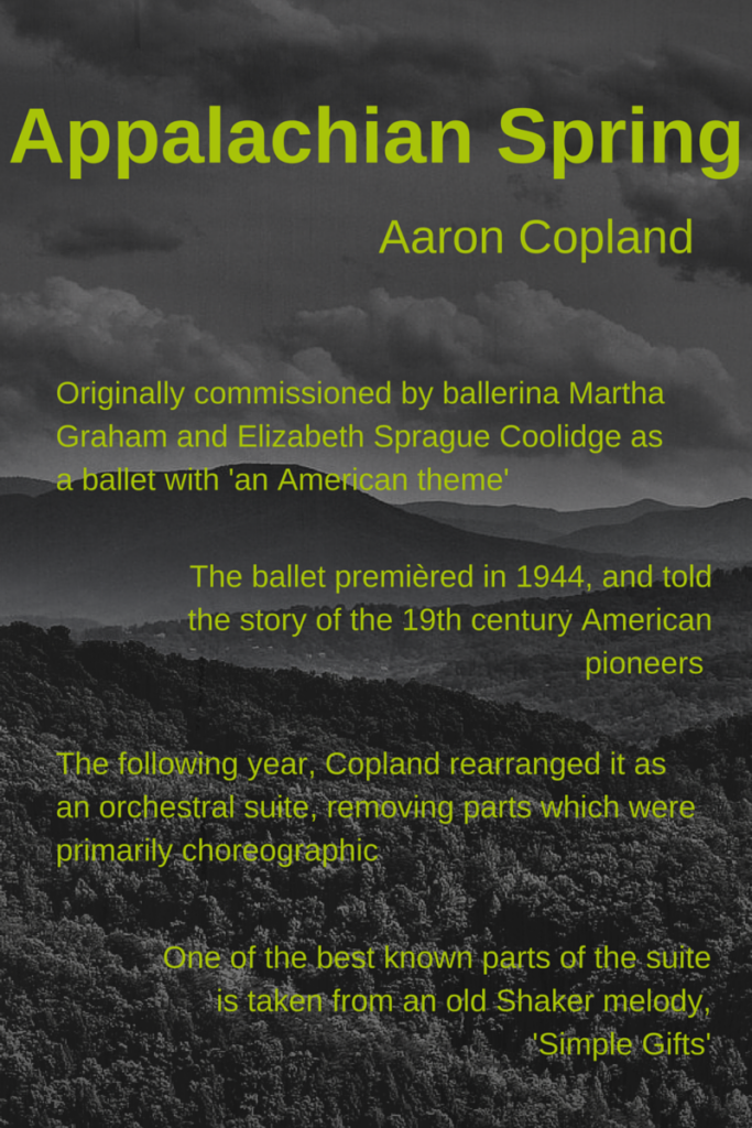 Copland and Appalachian Spring | CLS | City of London Sinfonia
